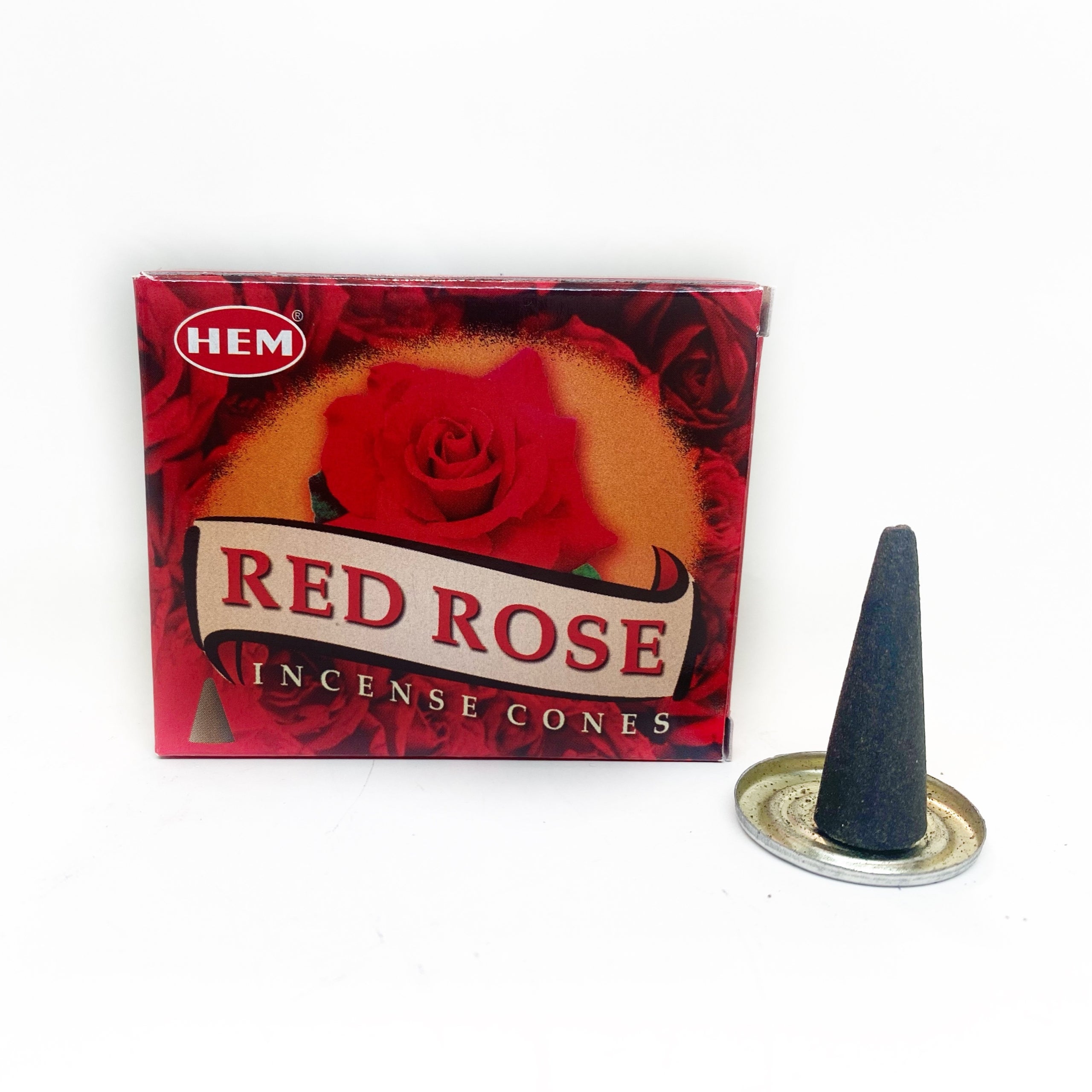 Hem Red Rose Incense Cones | Blu Lotus Metaphysical Center